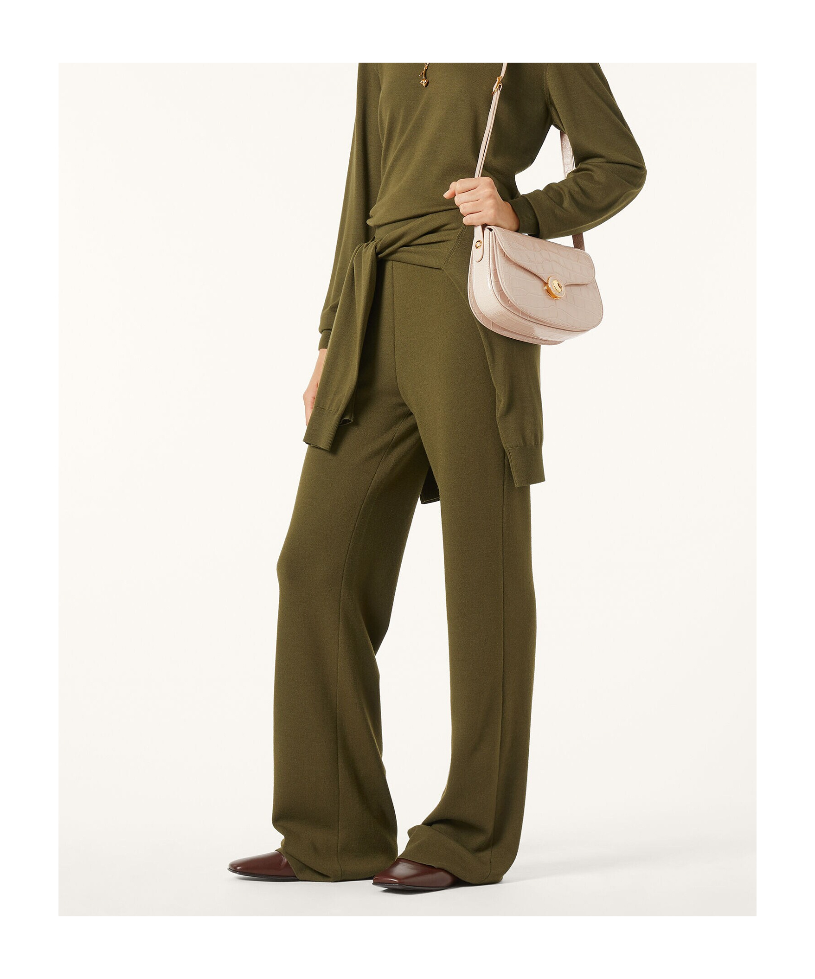 LORO PIANA Loro Piana Elastic Waist Casual Pants